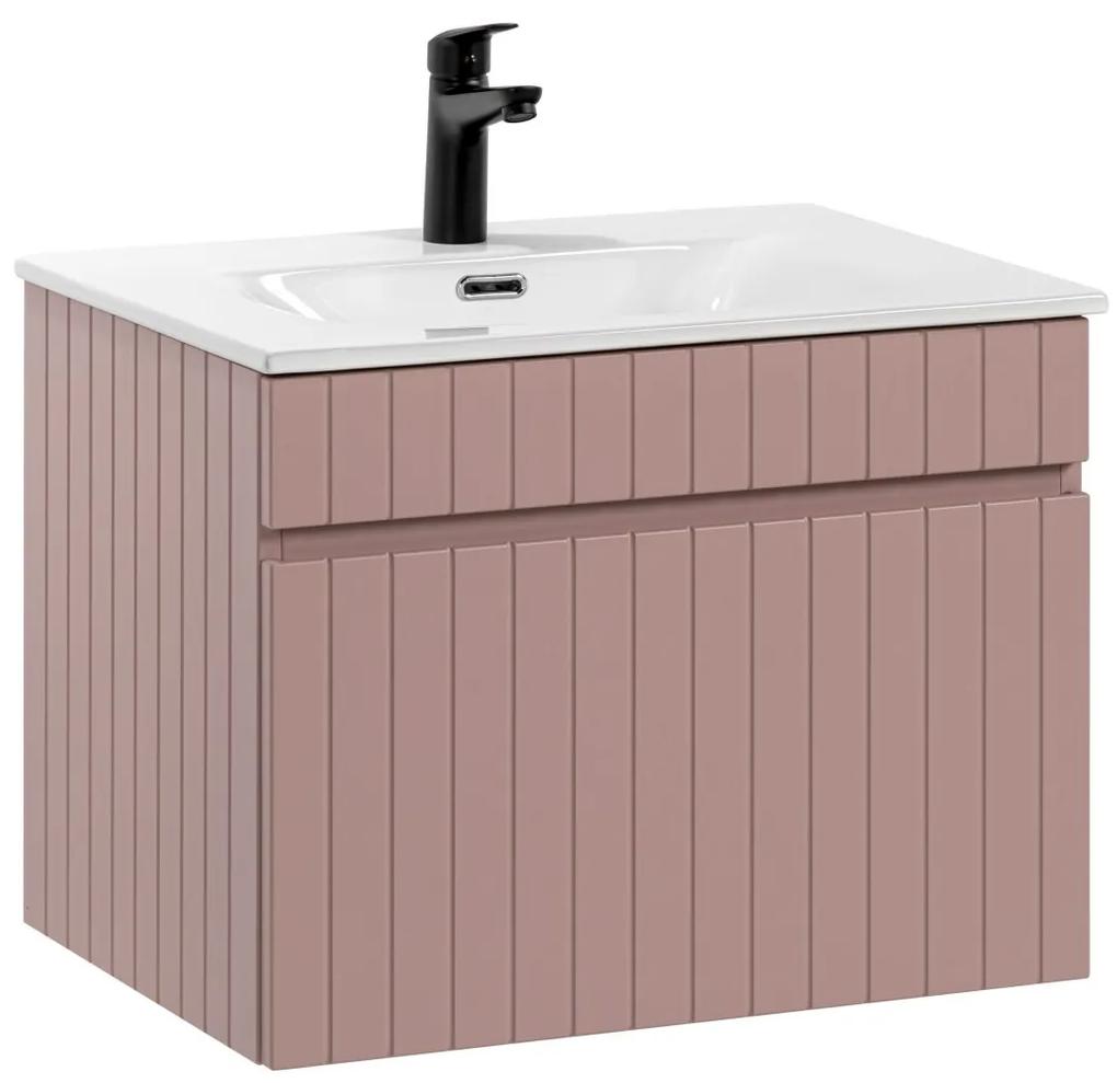 Koupelnová skříňka IKONIC ROSE 82-60 - pod umyvadlo 60