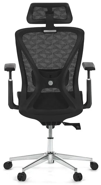 Ergonomická kancelářská židle NILS - černá síťovina Barva: černá