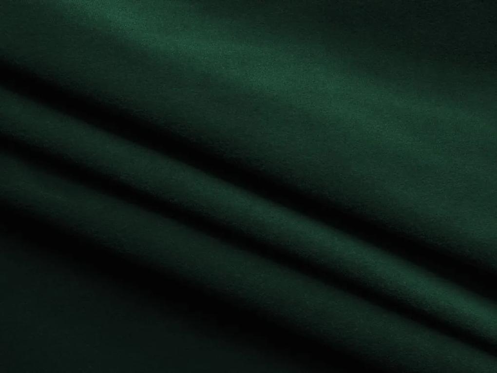 Třímístná pohovka kaira 220 x 104 cm zelená MUZZA