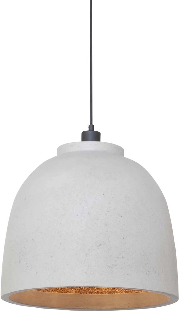 Borobudur stropní lampa světle šedá varianta: M (35x40x40 cm) 2,2 kg