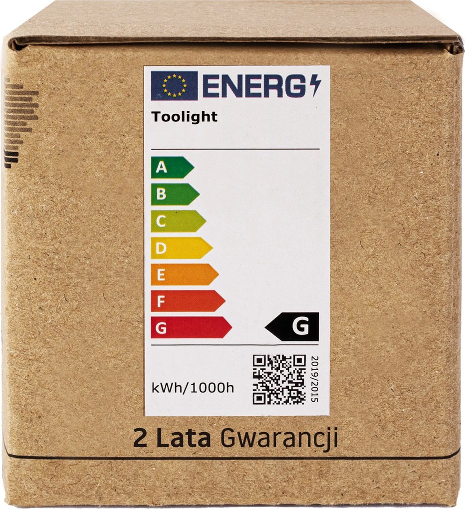 Toolight Toolight, LED žárovka GU10, 5W, 350lm, 3000K, teplá barva, RSL040, OSW-20022