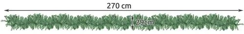 Věnec na vánoční stromeček 2,7m Ruhhy 22321
