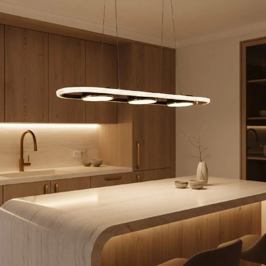 Toolight Rea, Stropní svítidlo G135-CP GOLD, OSW-02611