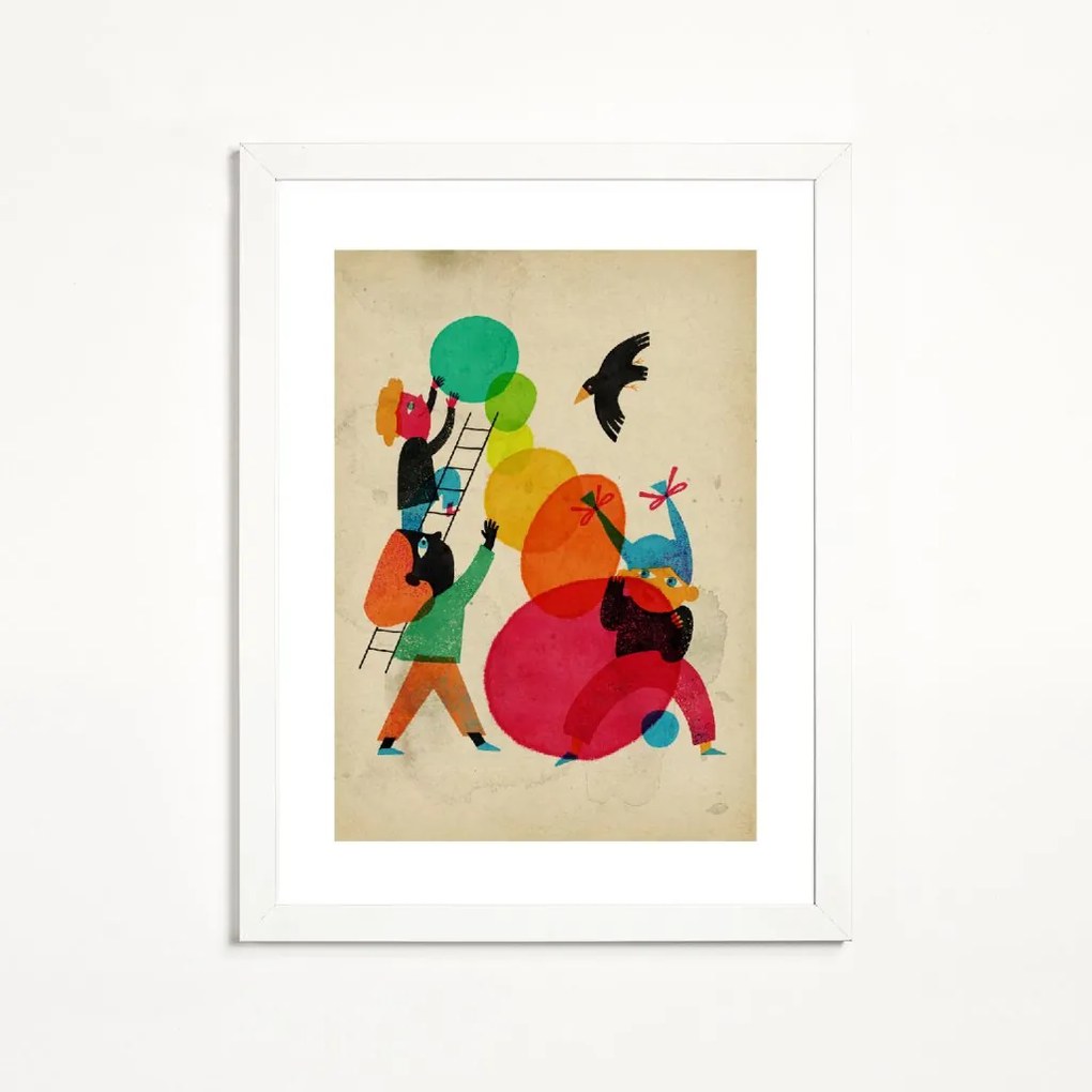 Magda Andresová | Hra Rám: Černý, Velikost: 70 x 50 cm