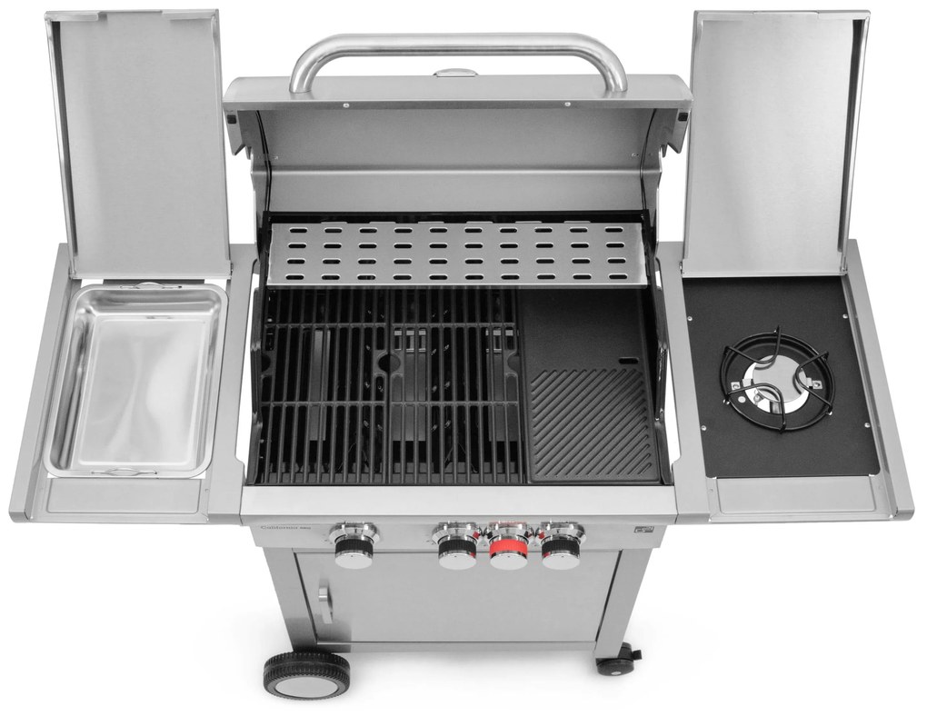 G21 Zahradní plynový gril 4 hořákyCalifornia BBQ Premium line 6390305