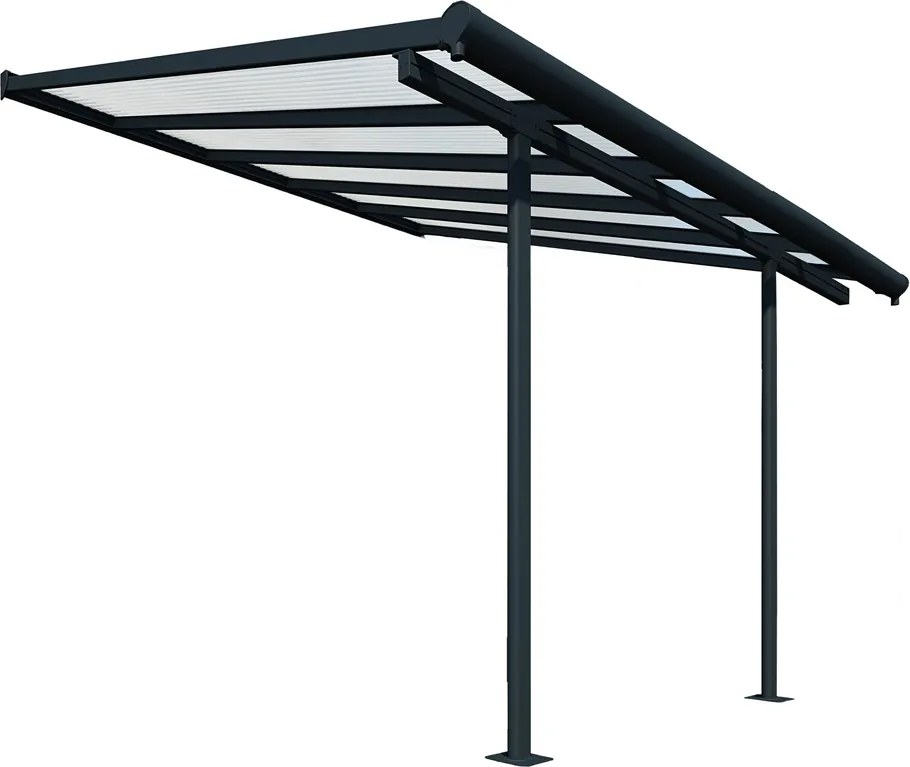 Palram - Canopia Sierra 3000 antracit 3 x 3 - hliníková (montovaná) pergola