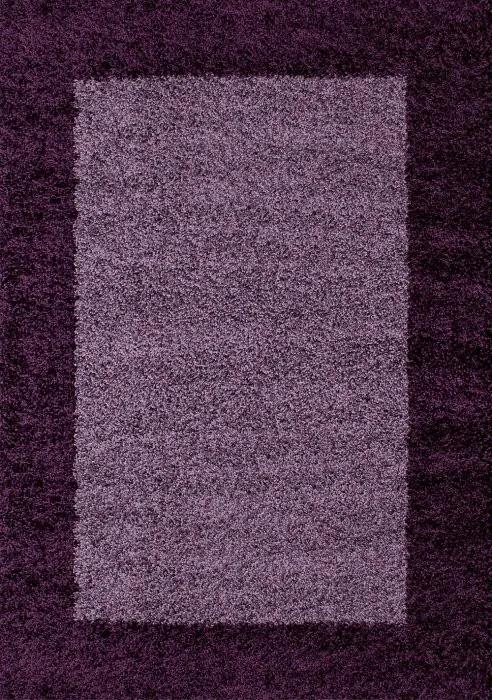 Vopi | Kusový koberec Life Shaggy 1503 lila - 200 x 290 cm