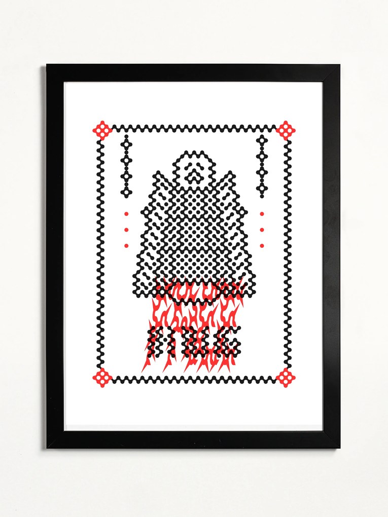 Jozef Tušan | Free hug Rám: Bílý, Velikost: 30 x 20 cm