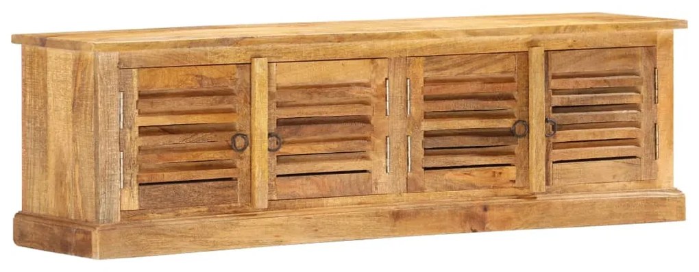 286316 vidaXL Úložná lavice 128 cm masivní mangovníkové dřevo