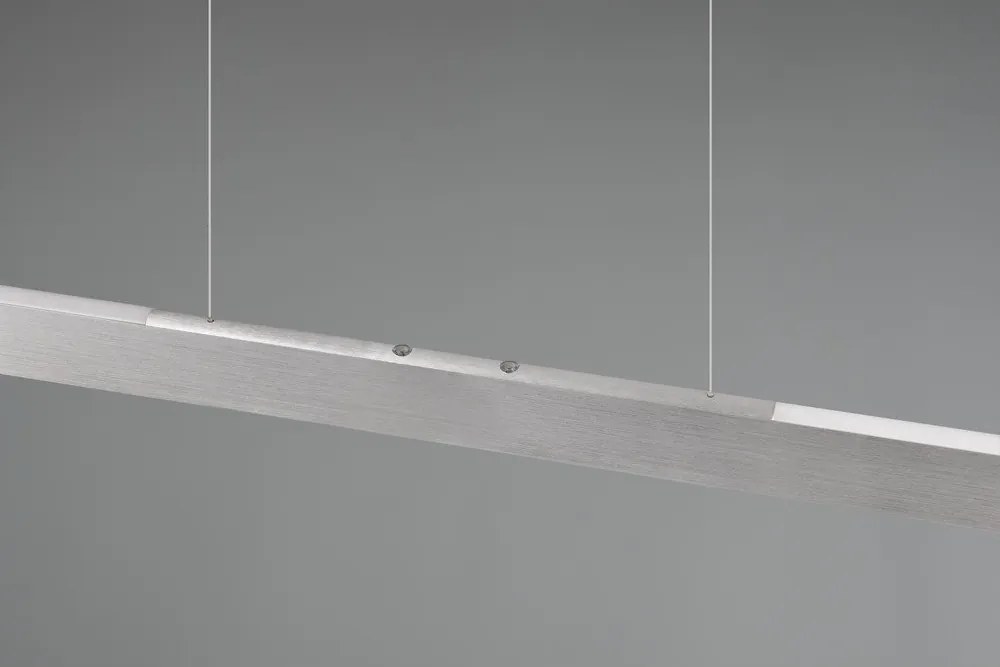 Světle šedé LED závěsné svítidlo Helios – Trio