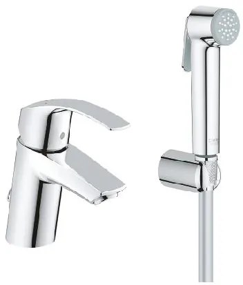 Grohe Eurosmart - Páková umyvadlová baterie S, chrom 23124002