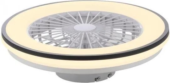 LD 14447-18 LED stropní ventilátor CCT RGB změna barev dálkový ovladač, RGB/2700-6500K - JUST LIGHT