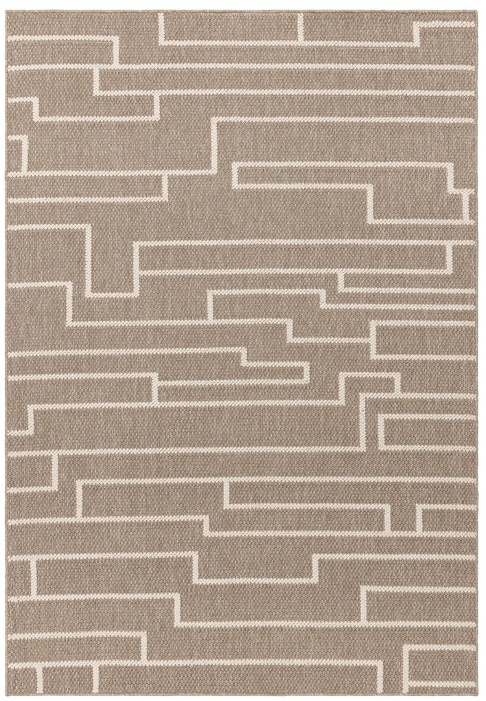 Tribeca Design Kusový koberec Sides Track Sand Rozměry: 80x150 cm