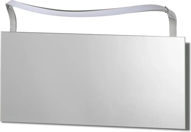 Mantra 5089 Sisley, svítidlo nad zrcadlo, 12W LED, 4000K, kombinace stříbrné a chromu, délka 70cm