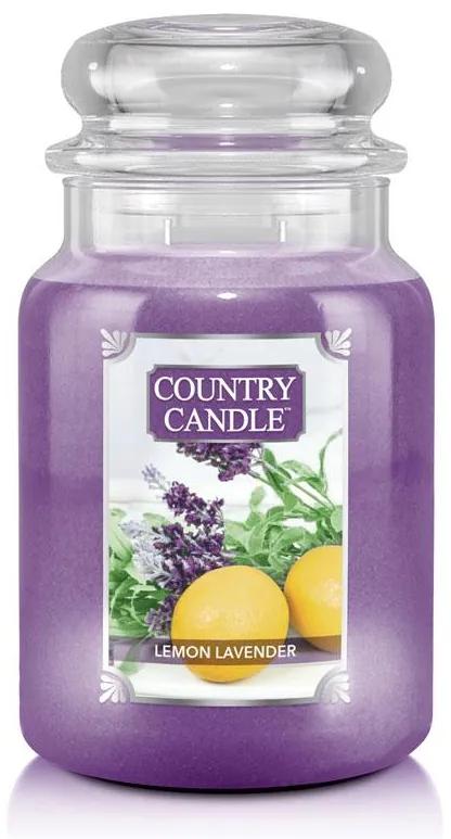 Country Candle Vonná Svíčka Lemon Lavender, 652 g