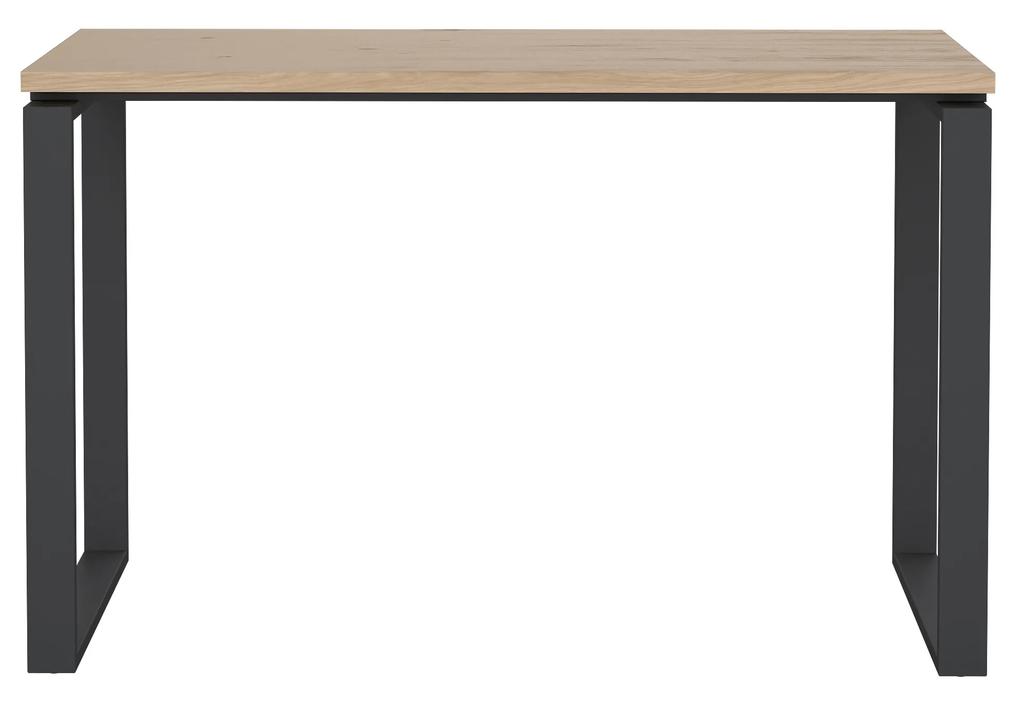 Kancelářský stůl Sign 65600/02 jackson hickory/šedý mat 120cm
