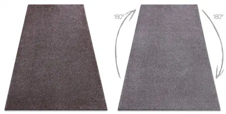 koberec, koberec metráž SAN MIGUEL hnědý 41 hladký, Jednotný jedno velikost 500x550 cm | krásné koberce cz