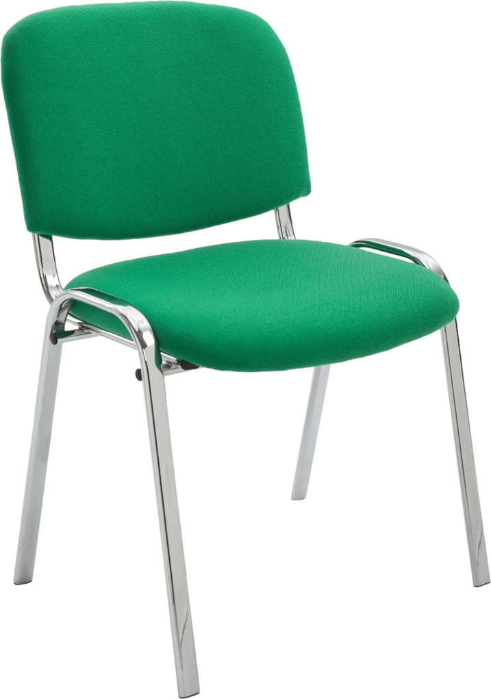 Konferenční židle Ken C látka – zelená