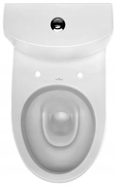 Cersanit PARVA - WC kombi + antibakteriální sedátko s funkcí pomalého zavírání, vertikální odpad, K27-004