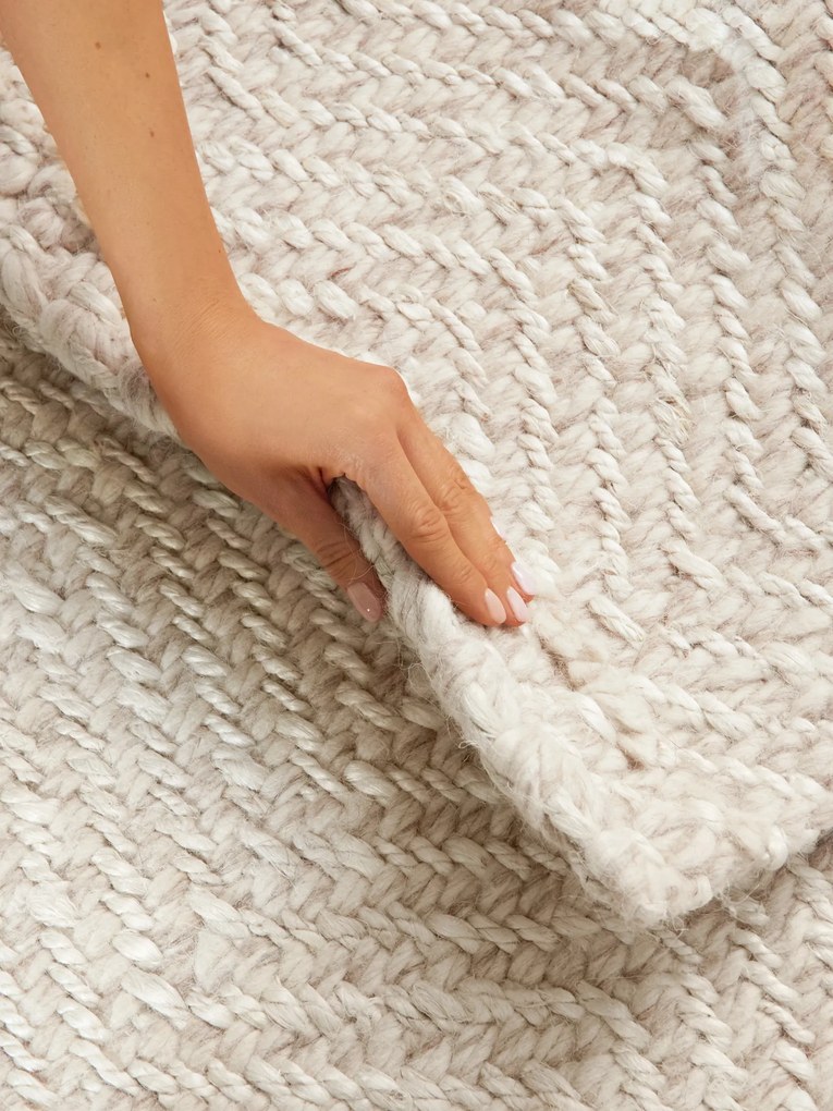 ELLE Decoration, Koberec běhoun Majoli 106238 White z kolekce Elle, 80x200, bílá, chodba / předsíň