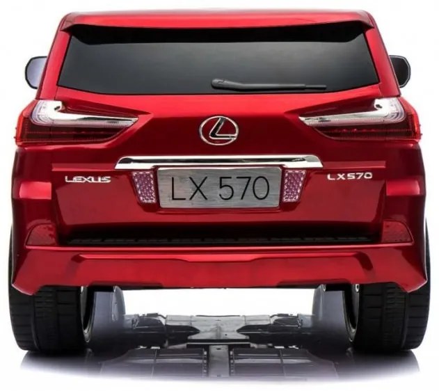Tomido Elektrické autíčko Lexus LX570 lakované červené