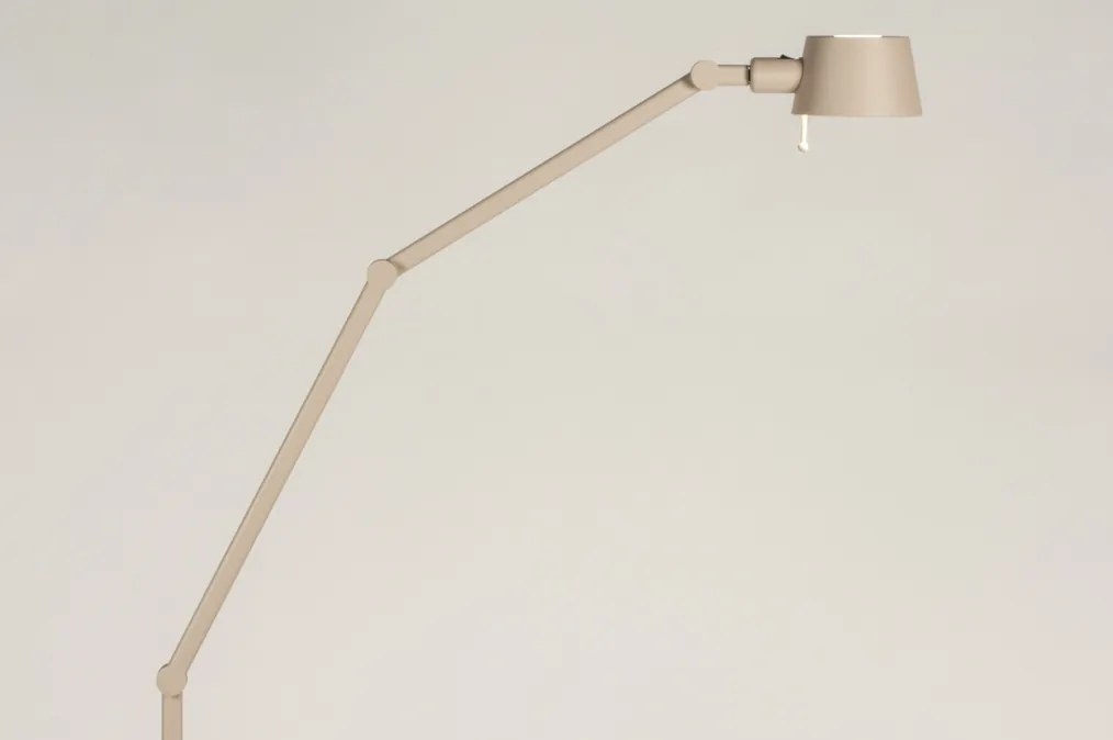Stojací designová lampa Niki Taupe Big
