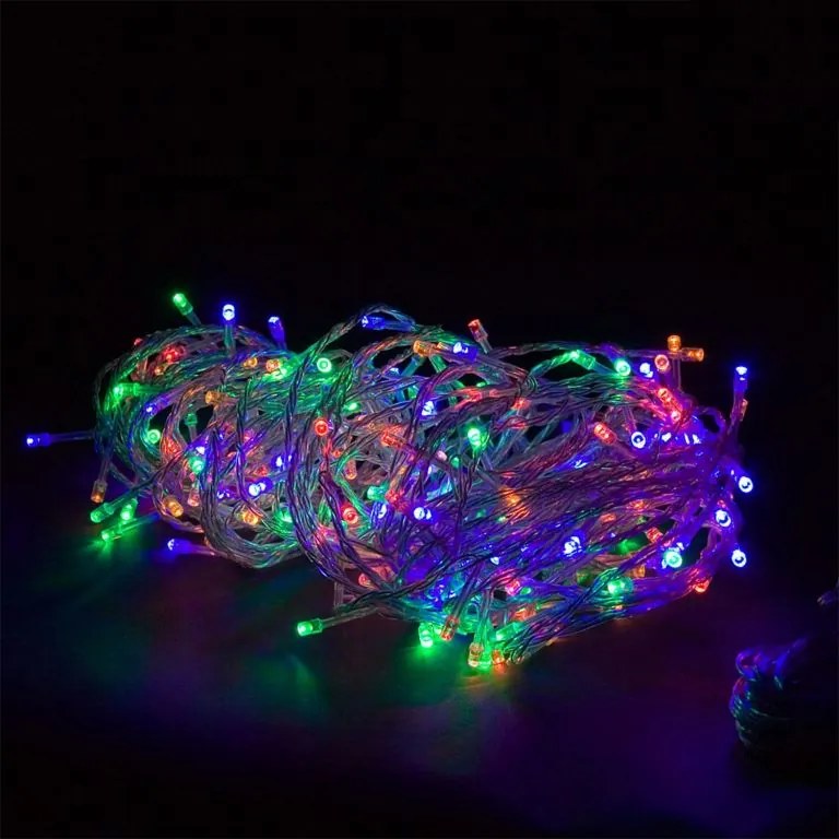 VOLTRONIC® 62884 Vánoční řetěz - 600 LED, barevný + ovladač