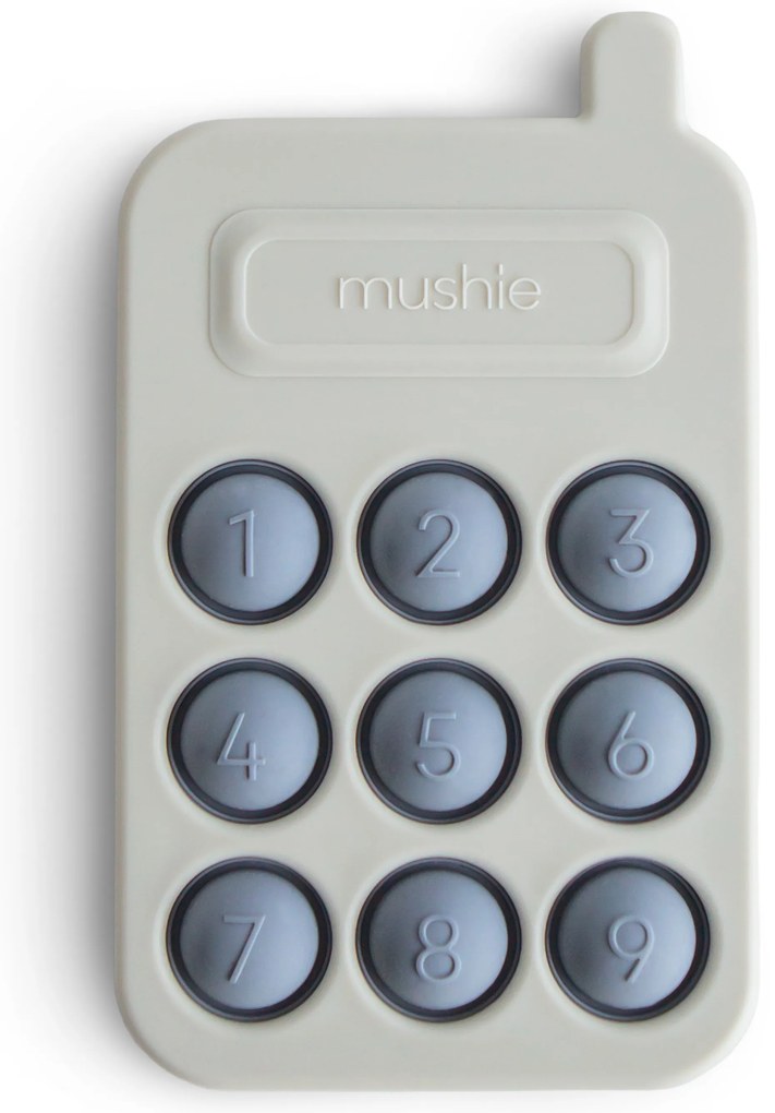 Mushie silikonová hračka Pop-It Phone Tradewinds