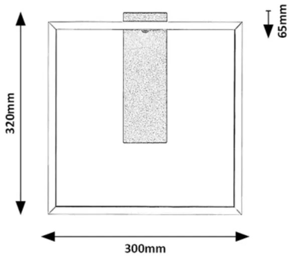 Rabalux 71011 - LED Nástěnné svítidlo TUMNUS LED/14W/230V 4000K