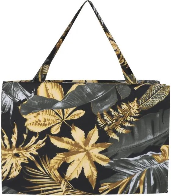 Bellatex Polstr na plážové lehátko - potah na zip Černá 55x195 cm
