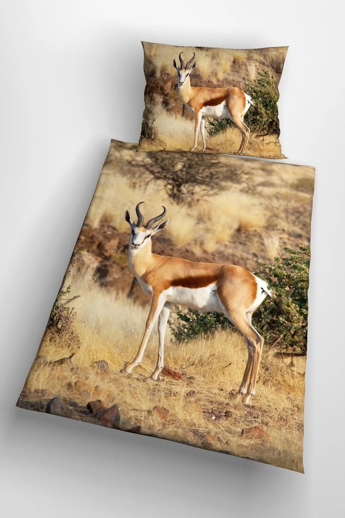 3d povlečení s antilopou - Antilope Antilope 140x200 cm