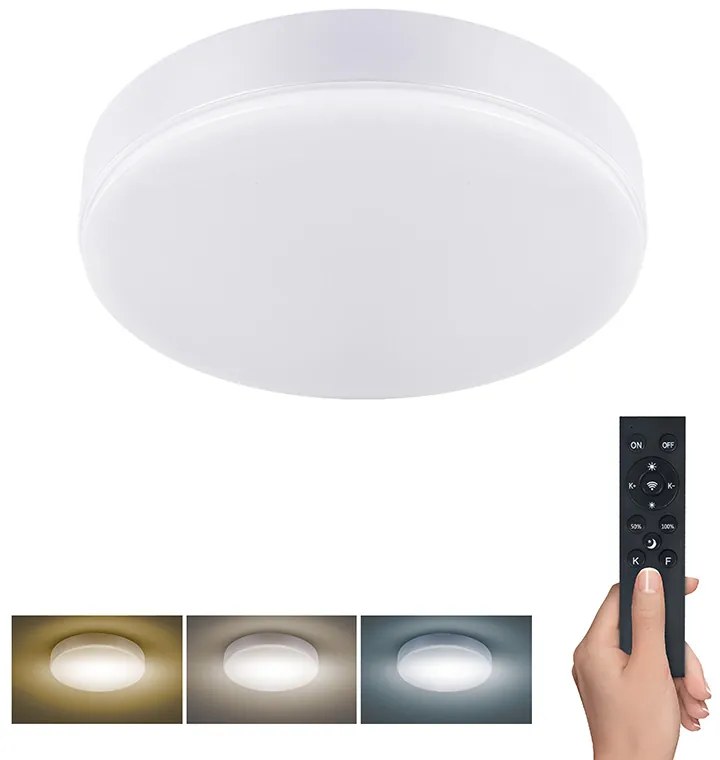 Solight LED osvětlení LECCE s dálkový ovladačem, 36W, 2160lm, 30cm