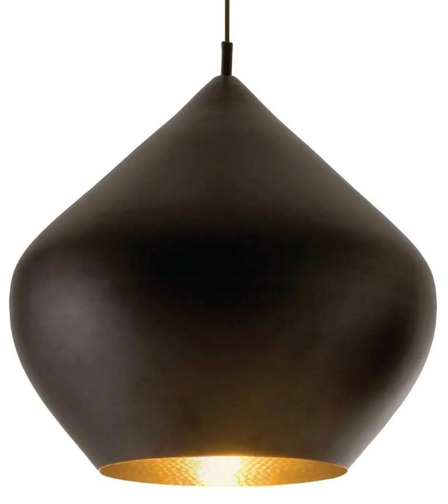 Výprodej Tom Dixon designové závěsná svítidla Beat Stout Pendant (černá, zlatá)