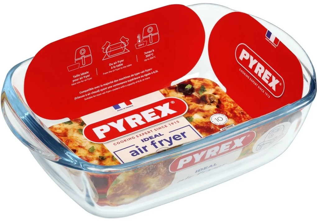 Pyrex Mísa zapékací obdélníková Air Fryer 1,2 l, 23 x 15 x 6 cm