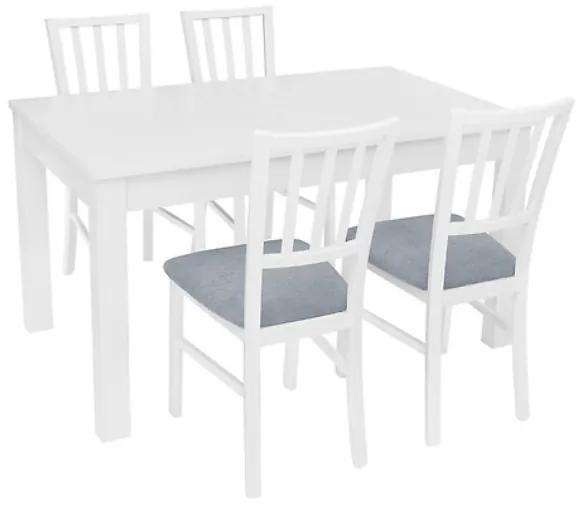 MARYNARZ PIONOWY 2 jídelní židle, bílá teplá