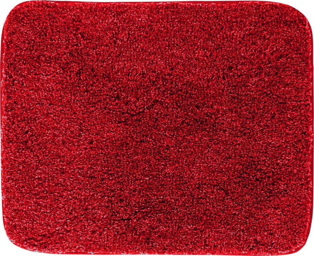 GRUND Koupelnová předložka MELANGE rubínová Rozměr: 50x60 cm
