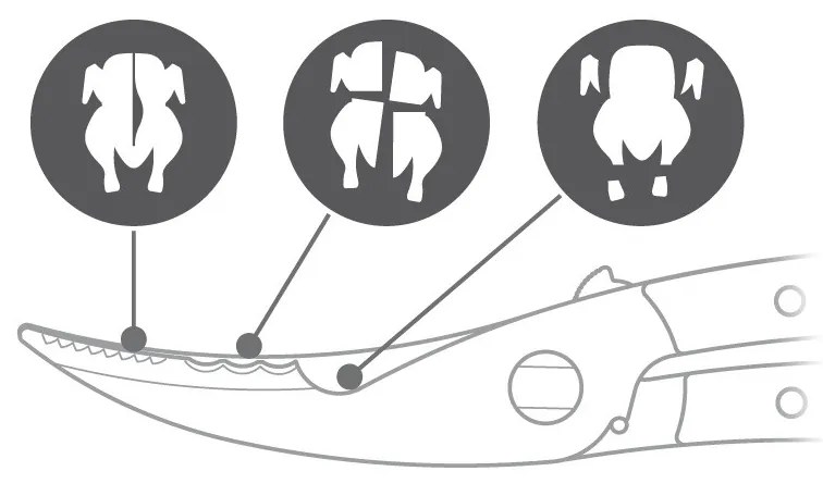 TESCOMA Nůžky na drůbež AZZA