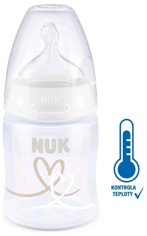 Kojenecká láhev NUK First Choice Temperature Control 150 ml white