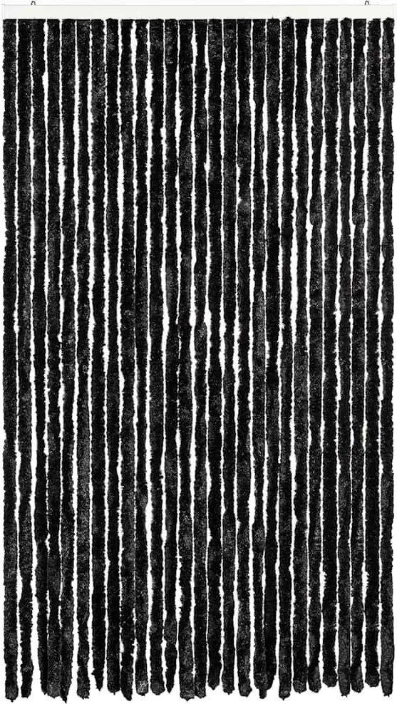 Závěs proti hmyzu antracitový 118 x 220 cm Chenille 315143