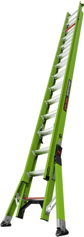 Little Giant SumoStance – výsuvný sklolaminátový žebřík 2×8 až 2×14, EN 131 Délka: 488 cm, Model: 16