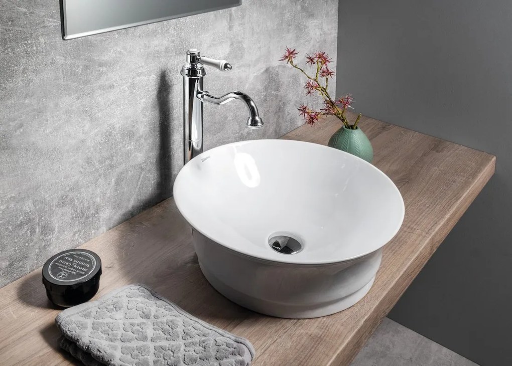 Sapho, VIENNA stojánková umyvadlová baterie vysoká bez výpusti, chrom, VO006