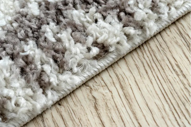 Dywany Łuszczów, Kusový koberec Berber Tanger B5940 cream and brown, 140x190, béžová, obývací pokoj