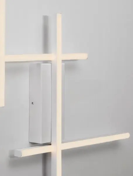 Designové nastěnné svítidlo Apecho Bílá