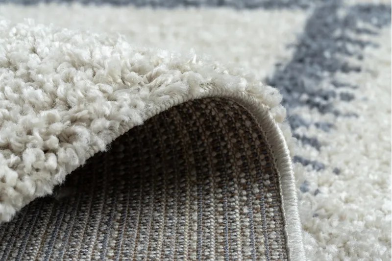 Dywany Łuszczów, Kusový koberec Berber Maknes B5910 cream and grey, 160x220, béžová, ložnice