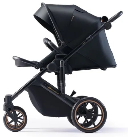 KINDERKRAFT SELECT - Kombinovaný kočárek 3v1 PRIME 2 Premium Venezian black