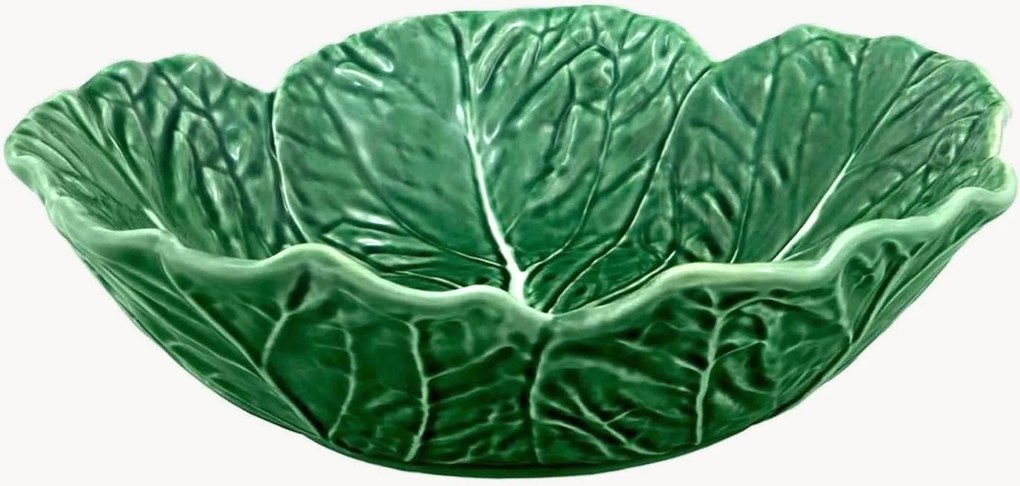 Ručně malovaná servírovací mísa Cabbage
