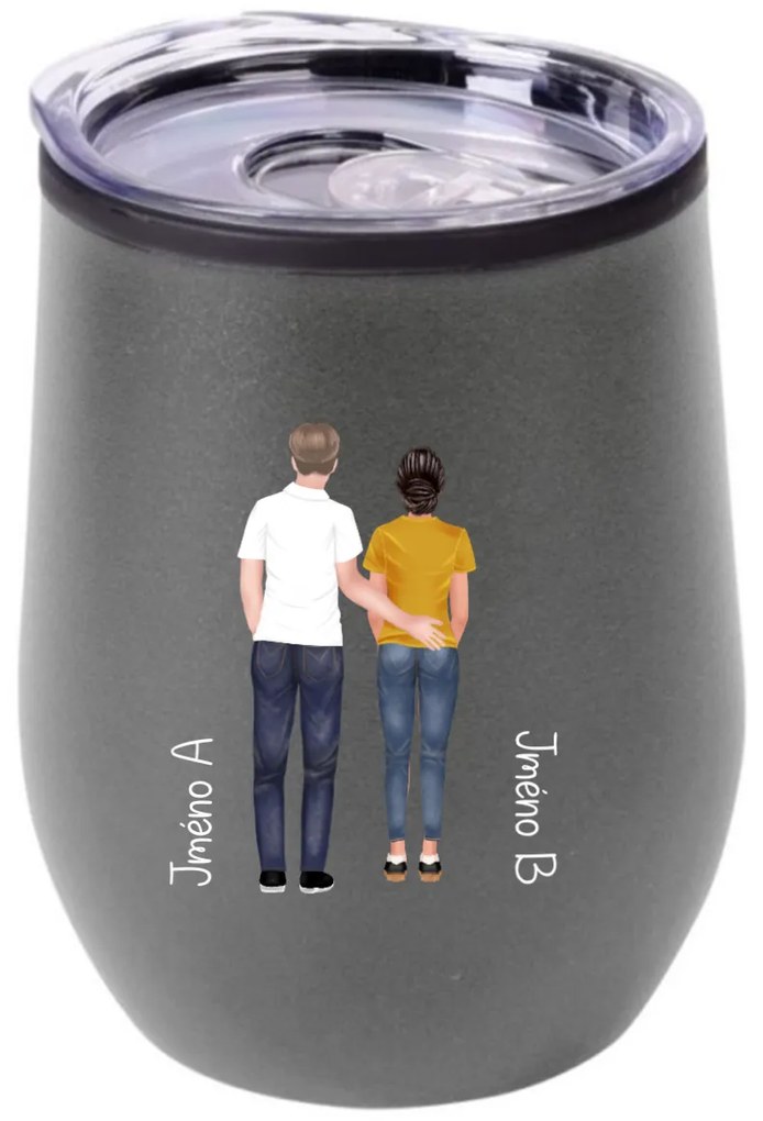 Personalizovaný termohrnek "bowl" s párem