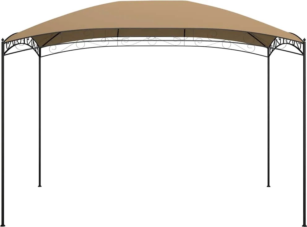 Altán 3 x 4 x 2,65 m taupe 180 g/m² 313910