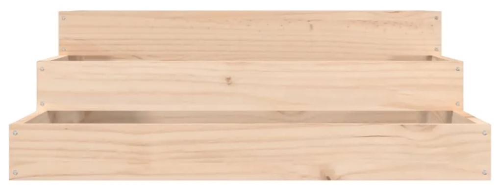 Truhlík 78 x 78 x 27 cm masivní borové dřevo,  823906