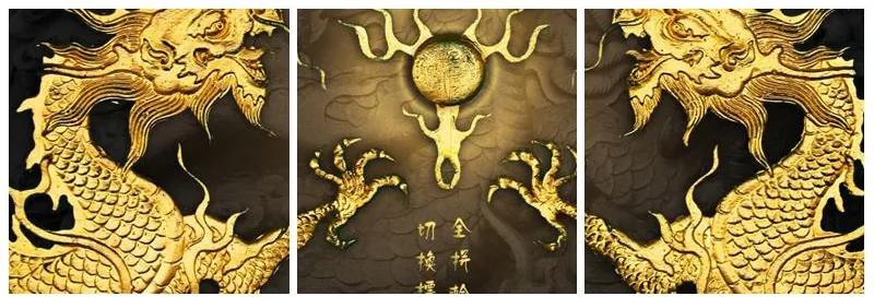 Obraz čínských ornamentů (90x30 cm), 40 dalších rozměrů